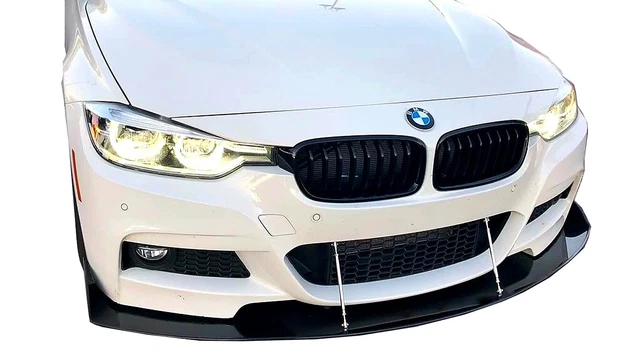 CARBON DRAWBAR SUPPORT front splitter rear diffuser for Dacia Sandero ...