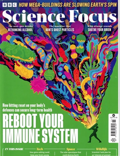 BBC SCIENCE FOCUS Magazine 8 issues. December 2024 - June 2024 £17.20 ...