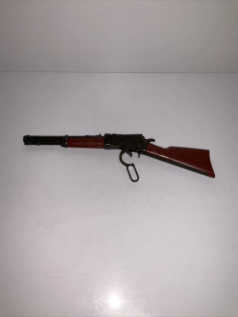 VINTAGE MARX MINIATURE Winchester Western Saddle Rifle Toy Gun 7.5 ...