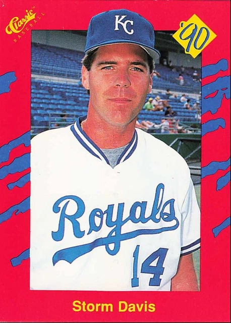 1990 MISE À jour classique Storm Davis Kansas City Royals #T15 EUR 1,09 ...