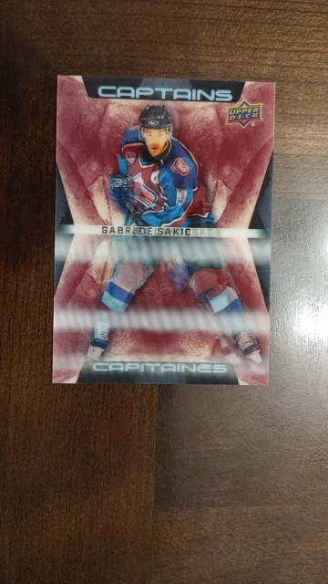 2023-24 TIM HORTONS Greatest Duos Captain Connections Joe Sakic/Gabriel ...