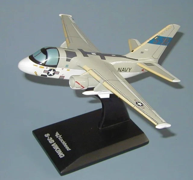 US NAVY LOCKHEED Martin S-3B Viking Desk Top Display 1/72 Jet Model SC ...