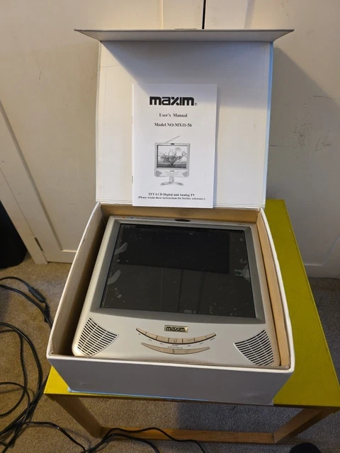 NIKKAI PORTABLE 10.4 Inch DVB-T & Analogue LCD TV With Wireless ...