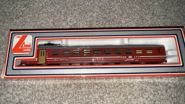 LIMA SWISS FEDERAL railways Restaurant Coach £20.00 - PicClick UK