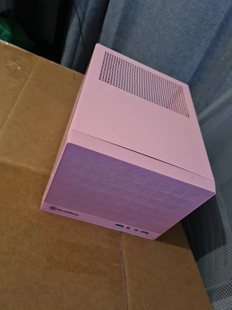 SILVERSTONE SG13P-USA PINK Mini-DTX/Mini-ITX Sugo Small Form Factor ...