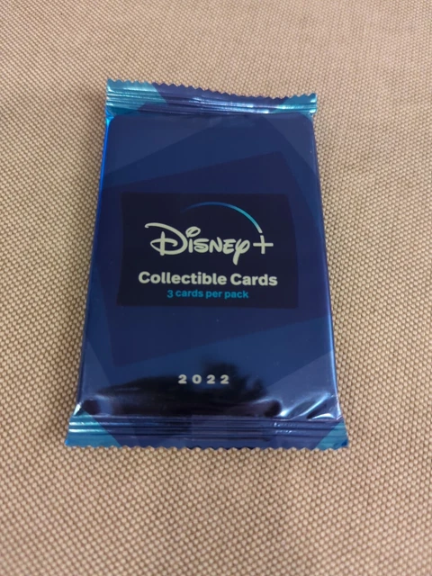 D23 2022 EXPO Disney Plus Collectible Trading Cards Gold Member Pack of ...