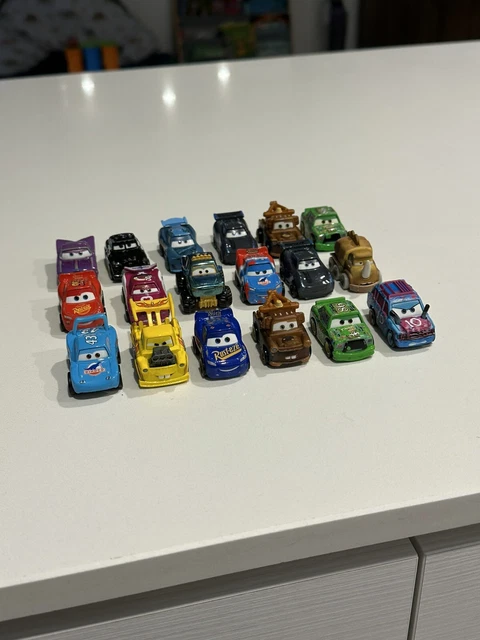 DISNEY PIXAR CARS Mini Racers 18 Pieces $34.50 - PicClick AU