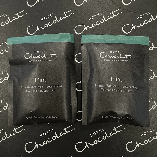 HOTEL CHOCOLAT DARK Mint Hot Chocolate Sachet x2 £6.00 - PicClick UK