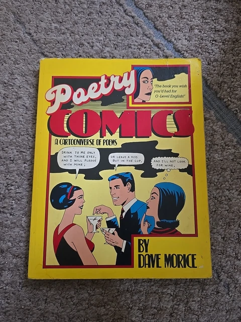 POETRY COMICS: A CARTOONIVERSE OF POEMS By Dave Morice, good condition ...