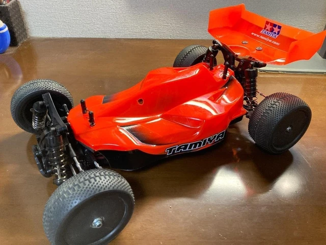 TAMIYA DB01 DURGA RC Car Fluorescent Orange Polycarbonate Body Sport ...
