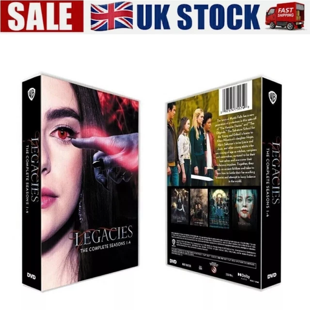 LEGACIES SEASON 1-4 Complete Series DVD Brand New & Sealed Box Set FREE ...