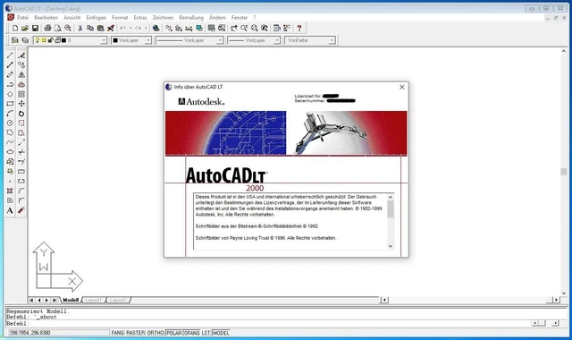 AUTOCAD LT 2000 Deutsch - Windows 11/10/8/7/Vista/XP (32/64-bit) EUR ...