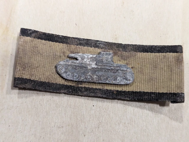 WW2 GERMAN ANTI Tank Destroyer Cloth Badge Insignia Award Medal Read ...