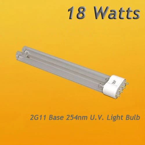 Uv Light Bulb For Plants Two 36W UV Replacement Bulb 2G11 Base 4Pn 36 Watt For Jebao PU36 UV UVB ...
