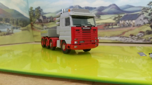 HEAVY HAULAGE TEKNO Scania 143/H Ballast/ 8X4 Tractor Unit 1/50 Scale ...