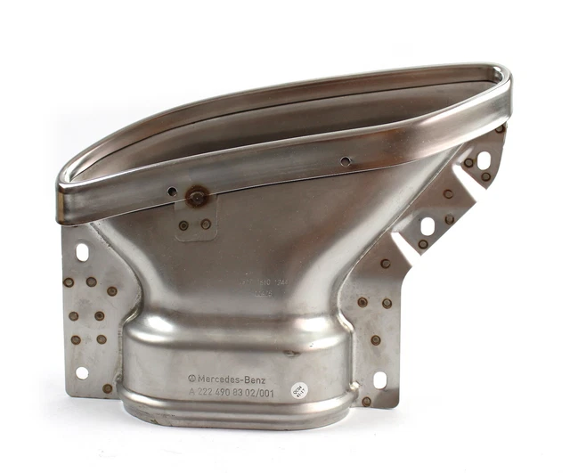 MERCEDES-BENZ W222 AMG Exhaust End Pipe Exhaust Tailpipe Trim Left ...