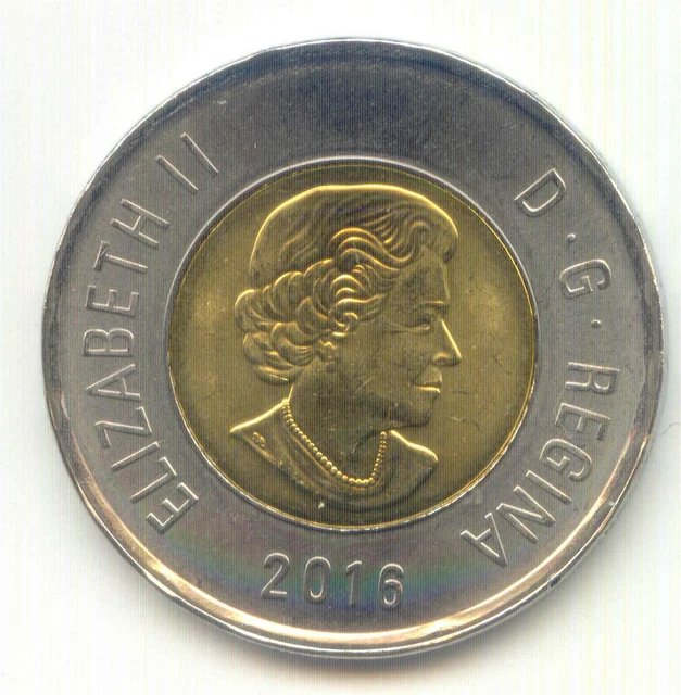 CANADA 2016 TOONIE Canadian UNC $2 Dollars Uncirculated Two Dollar ...