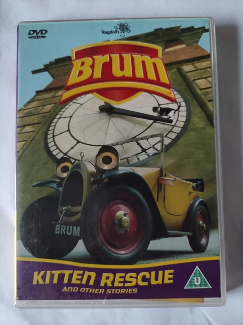 BRUM: KITTEN RESCUE DVD ️ (2003) Paul Leather Kids Tv $10.22 - PicClick AU