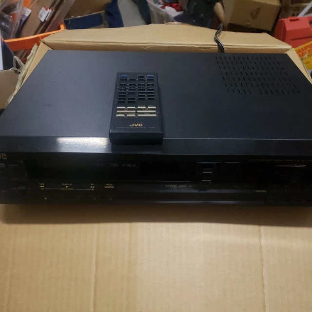 RARE JVC HR-D530U Vhs Video Cassette Recorder S-Vhs Remote Japan Vtg £ ...