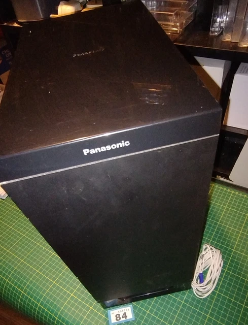 PANASONIC SUBWOOFER HOME cinema type speaker SB-HW490 - black - 200w £7 ...