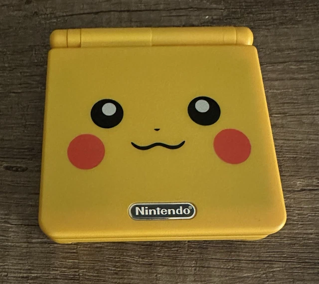 NINTENDO GAME BOY Advance SP, Pikachu Edition, Gelb, Pokemon ...