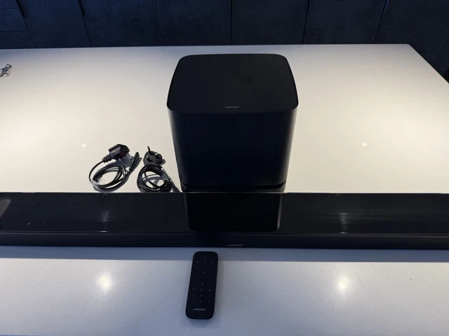 BOSE SMART SOUNDBAR 900 + Bose Bass Module 500 (complete system) £670. ...