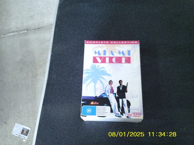 MIAMI VICE - COMPLETE COLLECTION (SHOCK ENTERTAINMENT) DVD BOXSET 32 ...