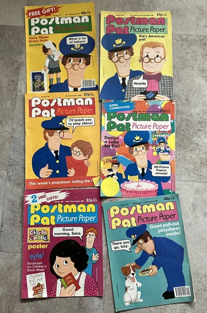 VINTAGE BUNDLE OF 6 1988/89 Postman Pat Children’s Comics. £5.45 ...