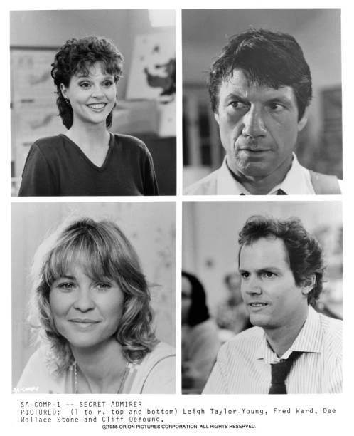 ACTRESS LEIGH TAYLOR Young And Actor Fred Ward 1985 Movie OLD PHOTO EUR ...