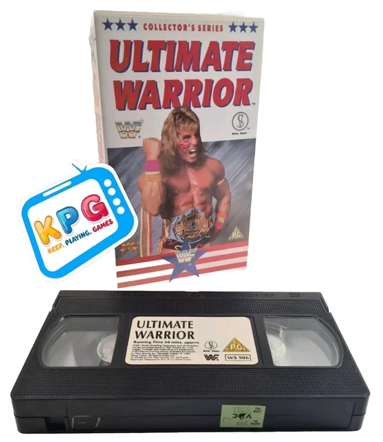 WWF WWE COLLECTOR’S Series Ultimate Warrior VHS Video Tape £8.00 - PicClick UK