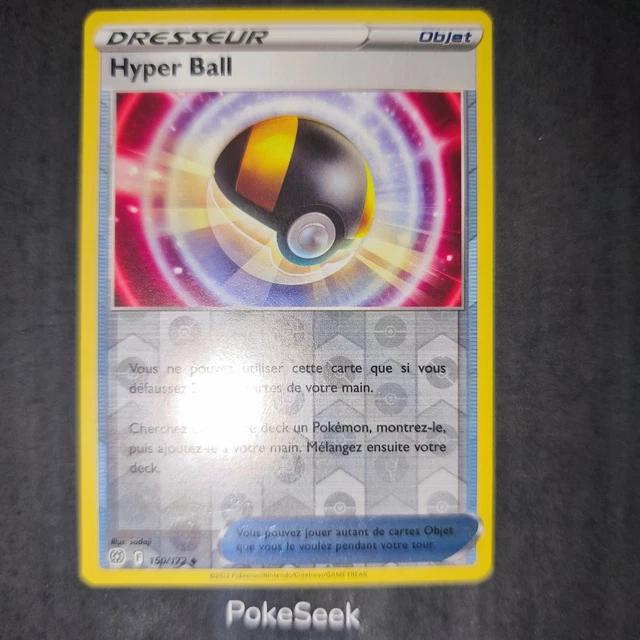 CARTE POKÉMON HYPER Ball REVERSE 150/172 EB09 Stars Étincelantes EUR 1 ...