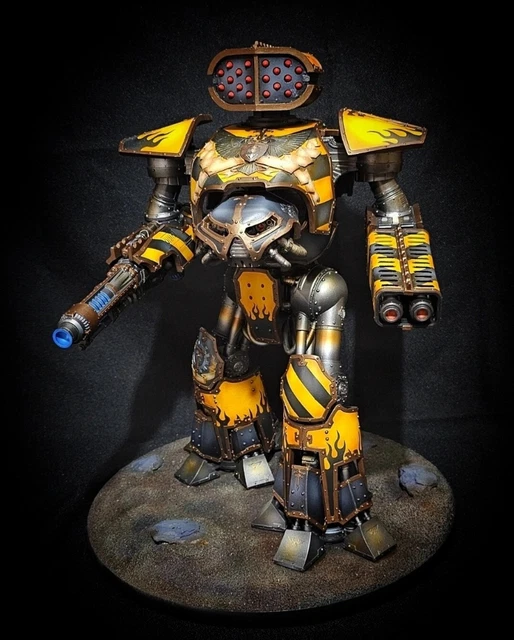 FORGEWORLD REAVER TITAN Legio Fureans Fully Painted And Magged Comes ...