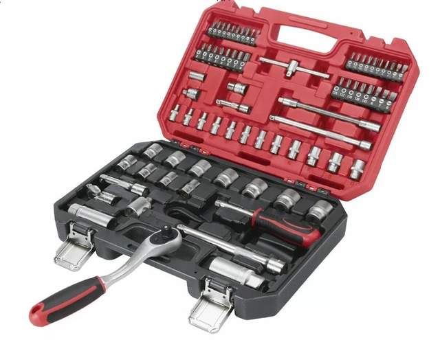 POWERFIX 74C PIECE Speciality Socket Spanner Set Sockets adapters Spark ...