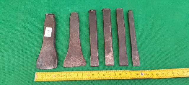 OUTIL ANCIEN - LOT GOUGES ET BURINS SCULPTEUR DE PIERRE Fer Forgé EUR ...