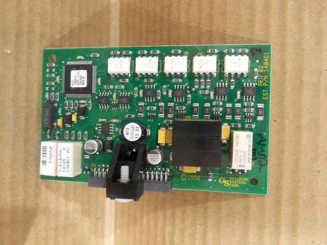 NEW GS BUILDING Systems 3-Rs485A Network Circuit Board Card Fire Alarm ...
