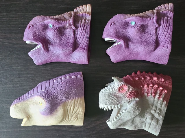 VINTAGE 2000 DISNEY Dinosaur Rubber Hand Puppet Toy Figure McDonalds ...