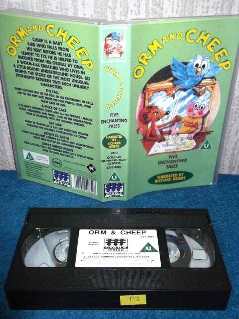 ORM AND CHEEP - The Fall , A Piece Of Cake, Cat Nap + 2 - Vhs Pal (Uk ...
