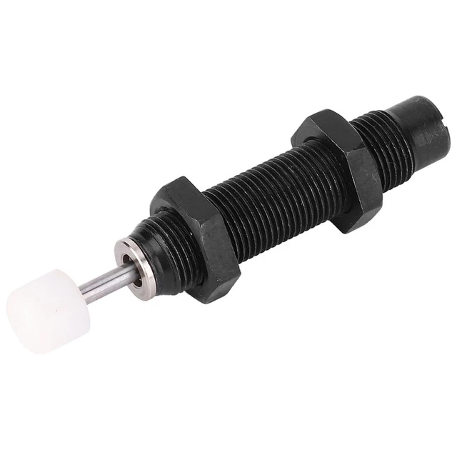M12 X 10MM Stroke Oil Pressure Shock Absorber For Pneumatic Air ...