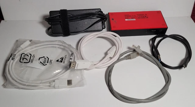 LENOVO THINKPAD USB-C Dock Gen.2 Type 40AS w power, HDMI,DP,usb-c, CAT6 ...