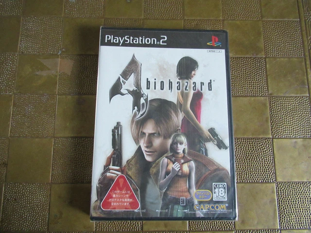 BIOHAZARD 4 RESIDENT Evil Capcom Japan NTSC Playstation 2 PS 2 NEW NEU ...