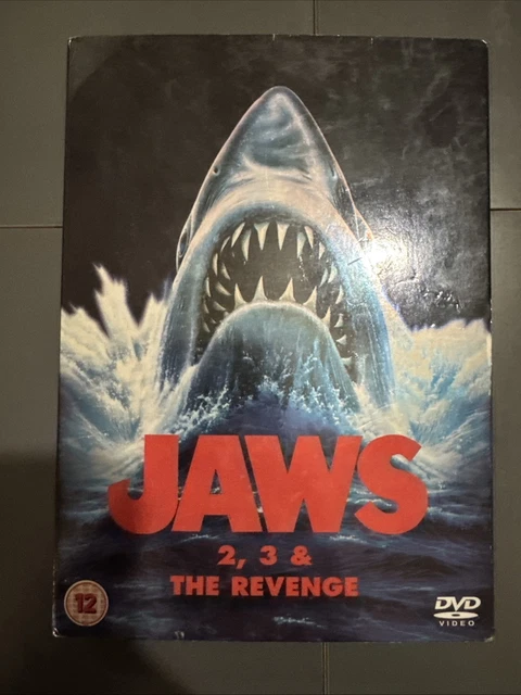 JAWS 2/JAWS 3/JAWS - The Revenge (DVD Box set With Slip Cover) £1.75 ...