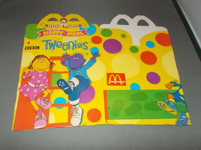 MCDONALDS HAPPY MEAL empty box Tweenies £3.50 - PicClick UK