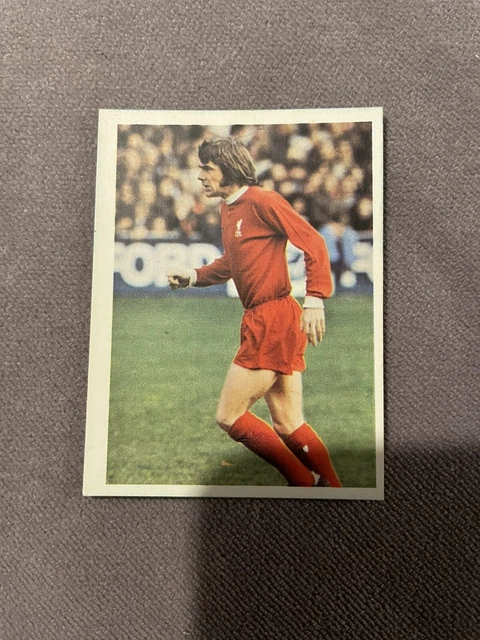 LIVERPOOL 1975 PANINI Top Sellers No. 159 BRIAN HALL Football 75 ...