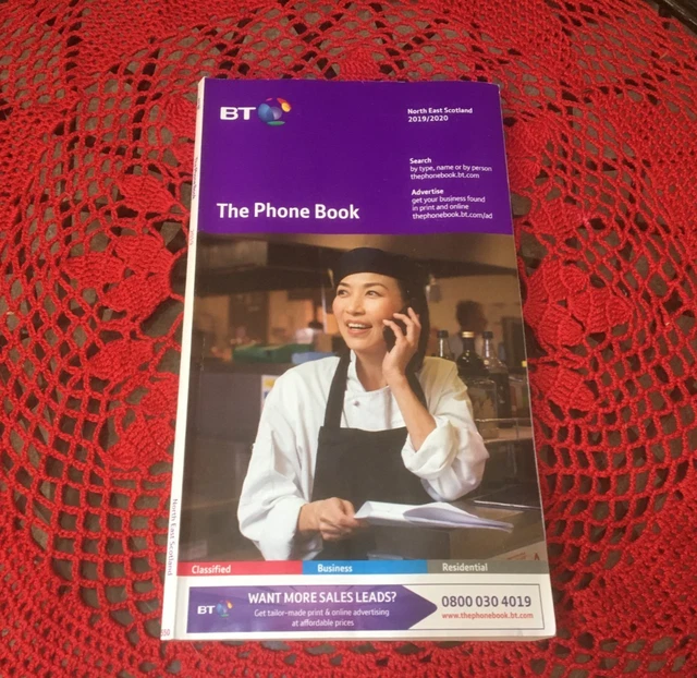 BT THE PHONE Book North/East Scotland 2019/2020 £15.00 - PicClick UK