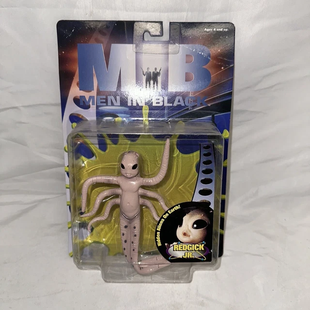 GALOOB MEN IN Black Redgick JR Bendable Alien figure 1997 NEW $19.99 ...