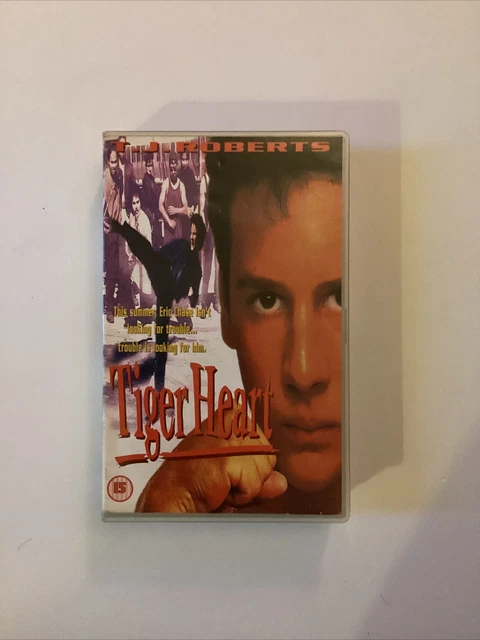 TIGER HEART - TJ Roberts - vhs video tape Ex Rental Big Box - Cult ...