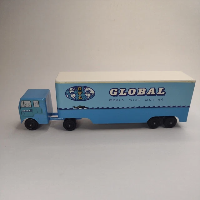 VINTAGE RALSTOY 16 Global World Wide Moving Semi-Truck $65.00 - PicClick