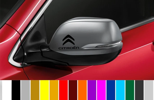 CITROEN CAR WING mirror decals vinyl stickers (4 pieces) 75x53 mm £2.89 ...