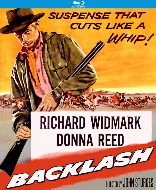 BACKLASH (BLU-RAY) RICHARD Widmark Donna Reed Harry Morgan EUR 26,66 ...