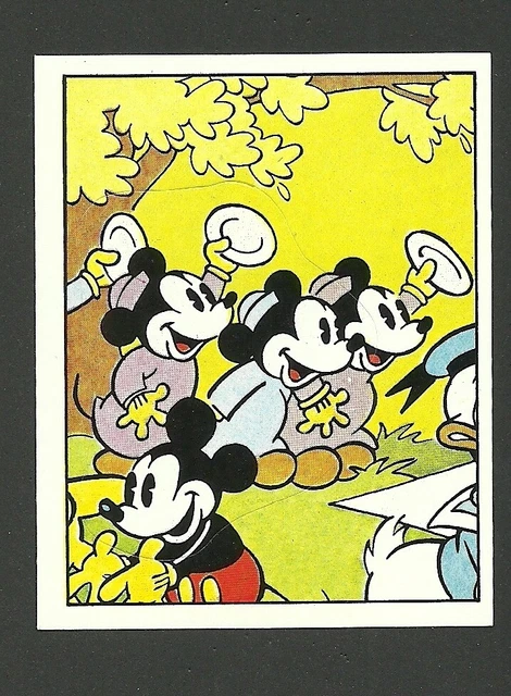 MICKEY MOUSE NEPHEWS Morty Ferdy #82 Walt Disney 1984 Panini Sticker ...